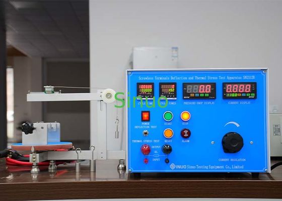 IEC 60884-1 Figure 14 Screwless Terminals Deflection And Thermal Stress ...