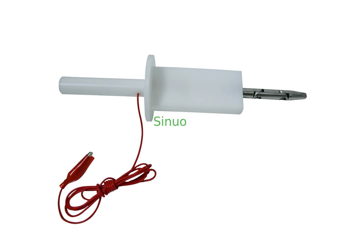 IEC 61851-1 Stainless Steel IPXXB Standard Test Finger With Alligator Clip