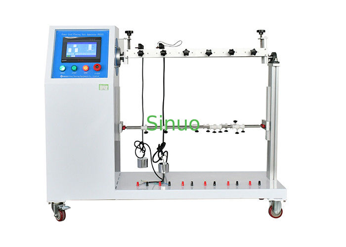 IEC 60884-1 2022 Power Cord Flexing Test Apparatus For Flexible Cable Plugs
