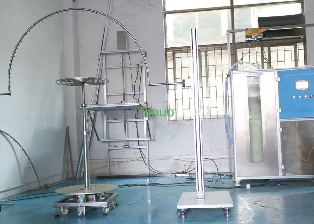 Wall - Mounted Water Ingress Testing Equipment IPX1 To IPX4 Vertical ...