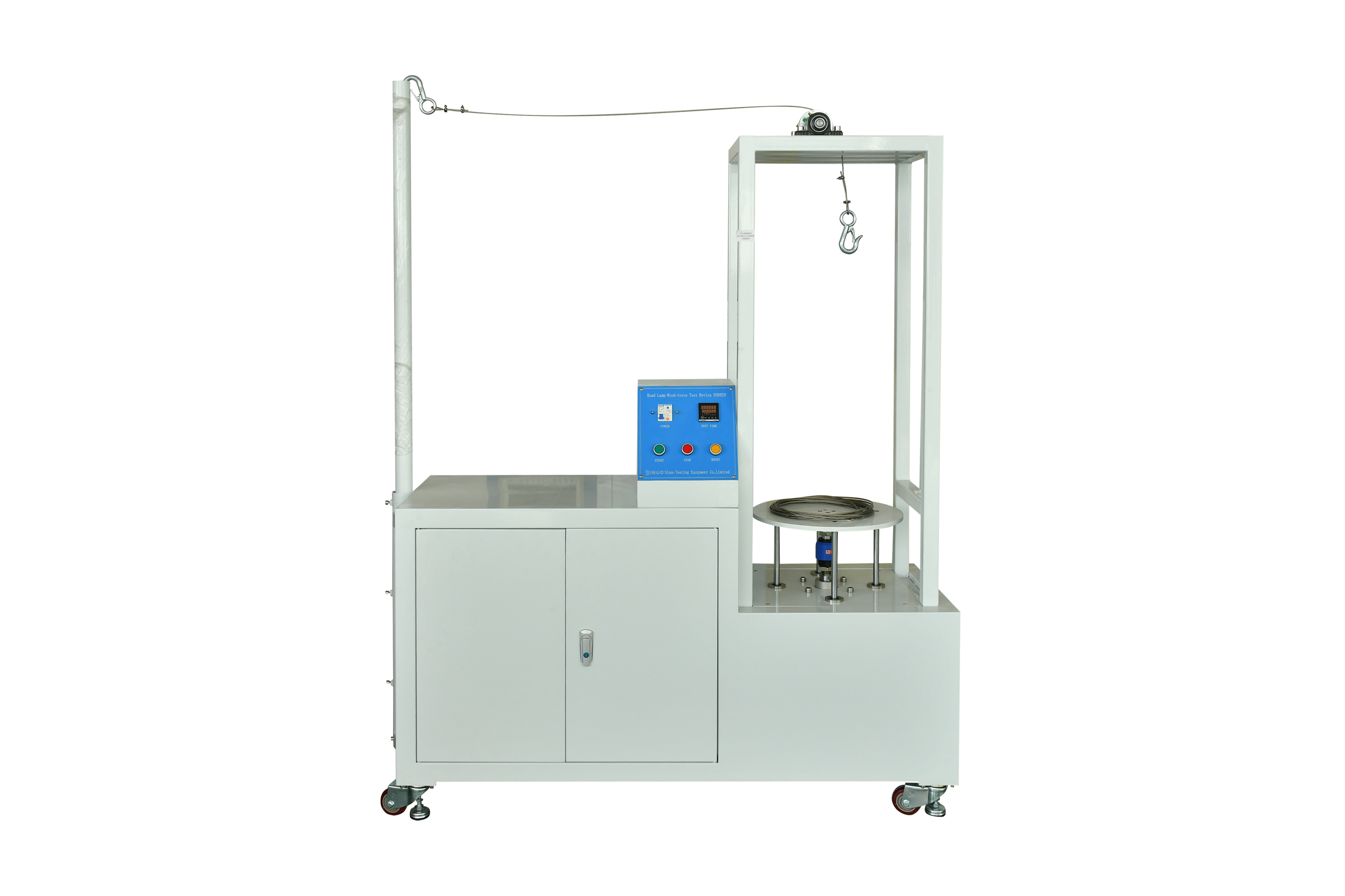 IEC 60598-2-3 Mast-arm Mounted Luminaries Static Wind Force Test Device