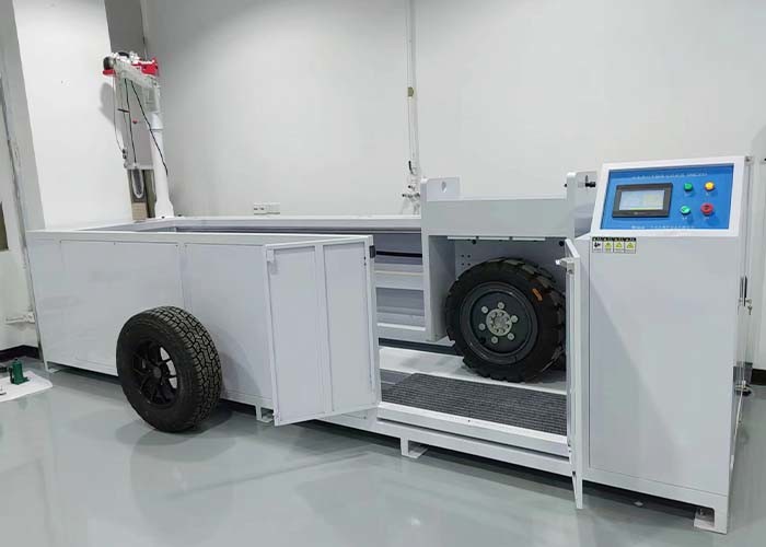 IEC 62196 Vehicle Testing Equipment 5000N Drive Over Test For Plug / EV ...