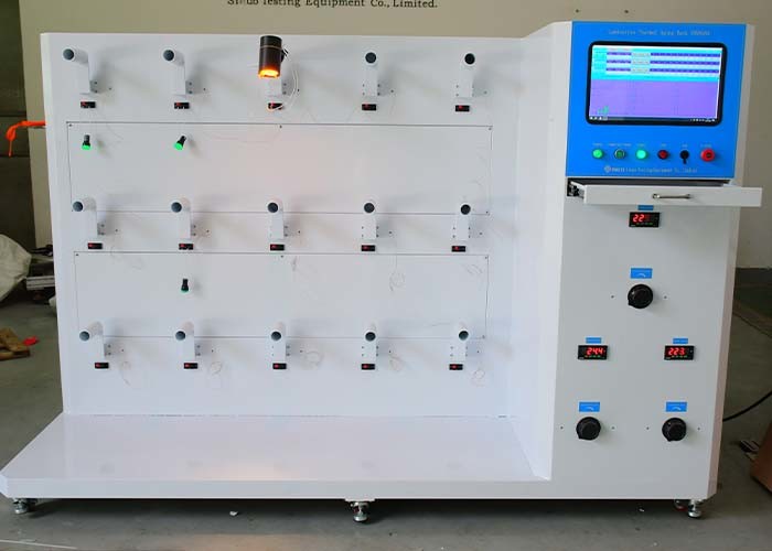 IEC 60598-1 Luminaires Thermal Testing Aging Rack For Road Lamp Test ...