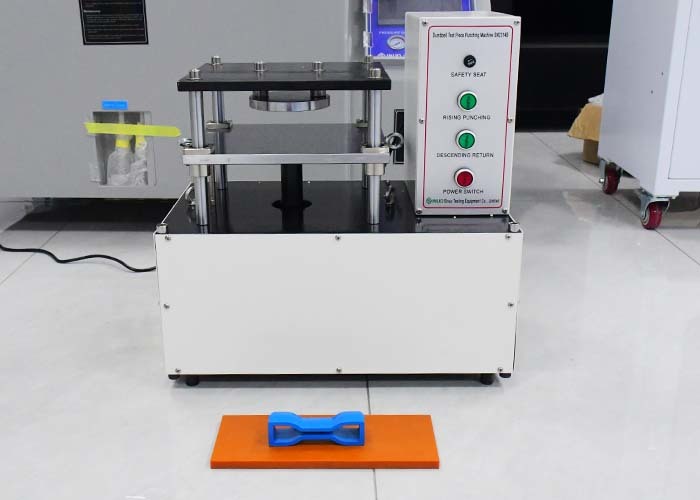 ASTM D-412 Dumbbell Test Piece Punching Machine Punching stroke ≥120-150MM