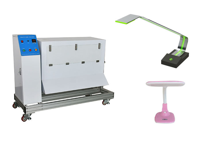 IEC 60598-1 Tumbling Barrel For LED Lamp Drop Testing Equipment