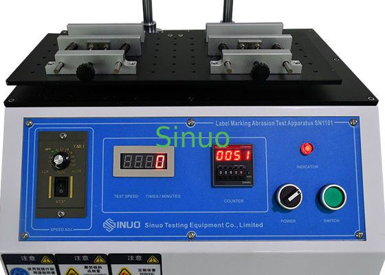 IEC 60335 Clause 7 Dual Station Label Marking Abrasion Test Apparatus