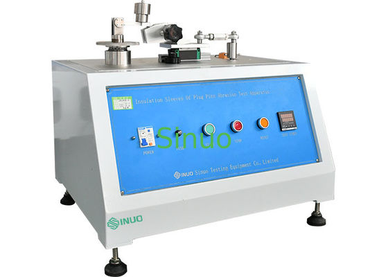 Apparatus For Abrasion Test On Insulating Sleeves Of Plug Pin