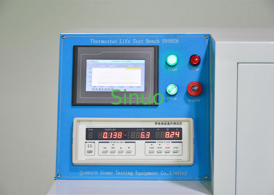 IEC 60598-1 Thermostat Life Test Bench Device For Temperature Measure ...