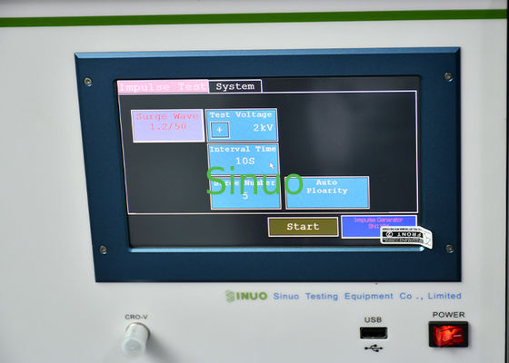 IEC 60335-1 Impulse Voltage Generator For Household Appliance Max 12.5kV