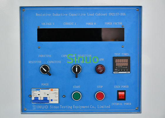 IEC 60884-1 2022 Resistive Inductive Capacitive Load Cabinet For Plug ...