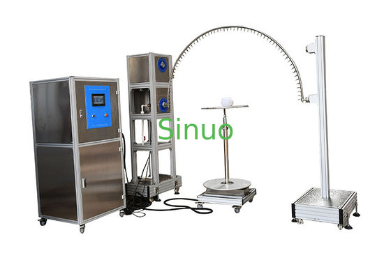 IEC 60601-2-52 IPX3/4 Oscillating Tube Rain Test System For Medical ...