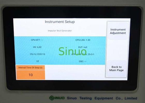 IEC 60335-1 Clause 14 Impulse Test Generator Max. 12.5kV Transient Over ...