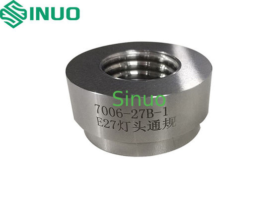 Precision E27 Lamp Cap Gauge Set IEC 60061-3 DC53 Steel 58-60 HRC