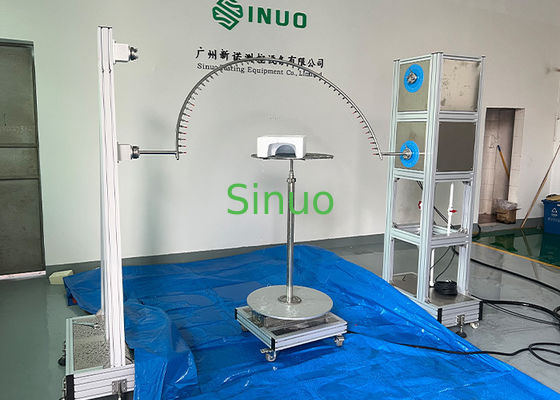 IEC 60529 IPX3 IPX4 Waterproof Test System Oscillating Tube Rain Test ...