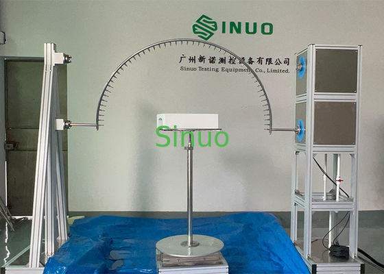 IEC 60529 IPX3 IPX4 Waterproof Test System Oscillating Tube Rain Test ...