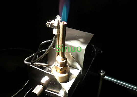 50W 500W Flammability Test Chamber Horizontal / Vertical Flame UL94 ...