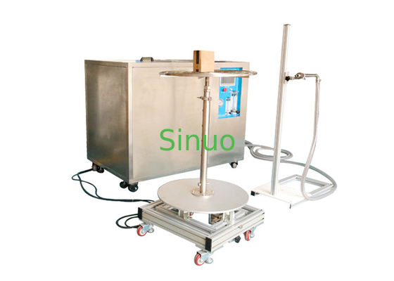 IPX5 IPX6 Hose Nozzles Water Stream Jet PLC Test System With Adjustable ...