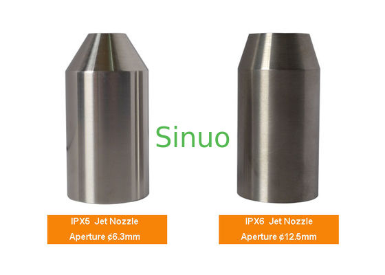 IPX5 IPX6 Ф6.3 Or 12.5 mm Hose Nozzle For Protection Against Water Jets ...