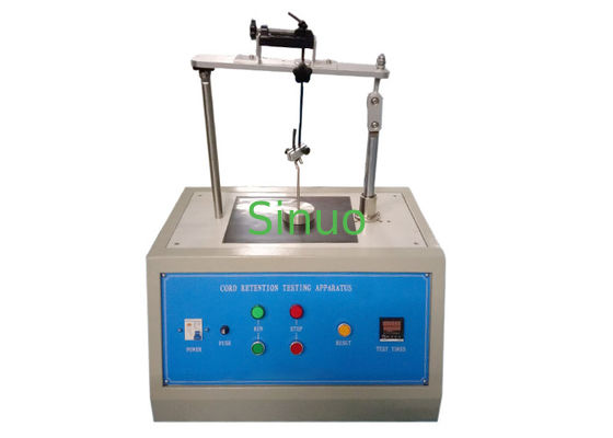 Cord Retention Test Apparatus IEC 60884-1 Figure 20 For Rewirable Plugs ...