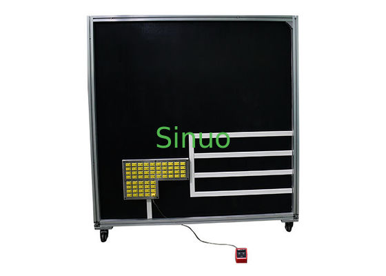 IEC 60335-1 Matt Black Painted Plywood Temperature Rise Test Corner