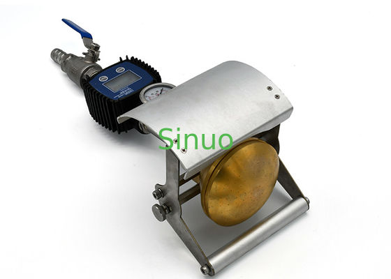 IEC 60529 Hand Held IPX3 And IPX4 Spray Nozzle With Digital Flowmeter