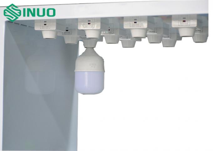 Luminaires Thermal Aging Rack For Light Source And Lamp Aging Life Test Plc Control