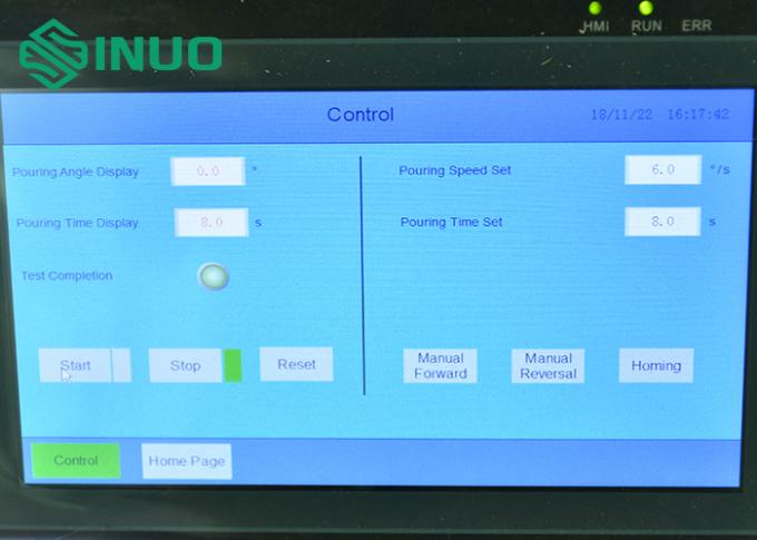 BS EN 12983-1 Cookware Pouring Test Apparatus For Testing The Leakage ...