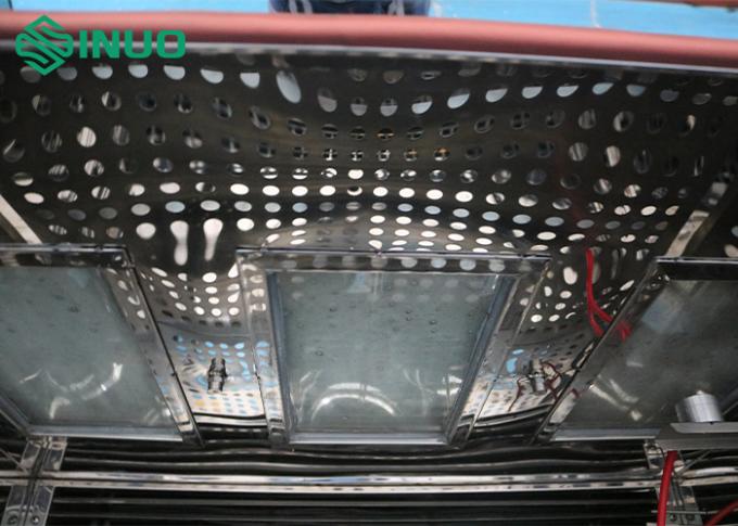 ASTM-D4459 Intelligent Parallel Xenon Lamp Aging Test Chamber 10KW PLC ...