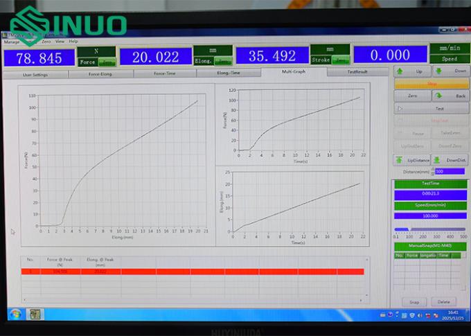 IEC 60335-2-17 Tensile Strength Testing Machine 2KN Force for ...