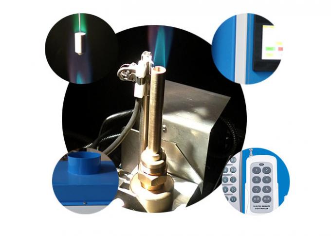 50W 500W Flammability Test Chamber Horizontal / Vertical Flame UL94 ...