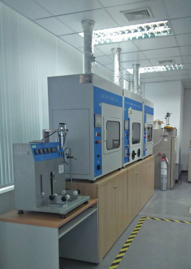 50W 500W Flammability Test Chamber Horizontal / Vertical Flame UL94 ...