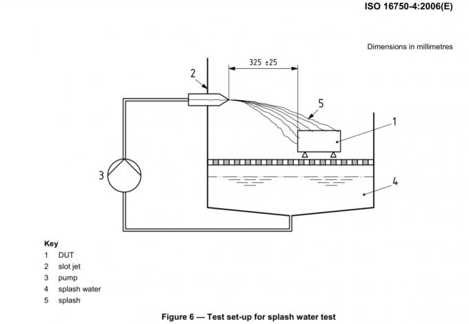 0 To 4℃ Temperature Shock With Splash Water Test Chamber For Automotive ...